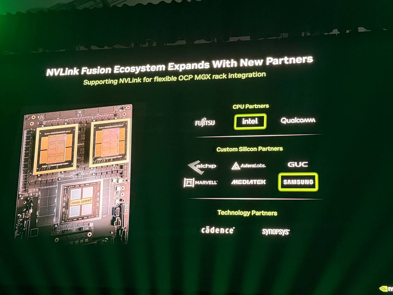 [News] NVIDIA Adds Samsung Foundry to NVLink Fusion Ecosystem for Custom Silicon Manufacturing